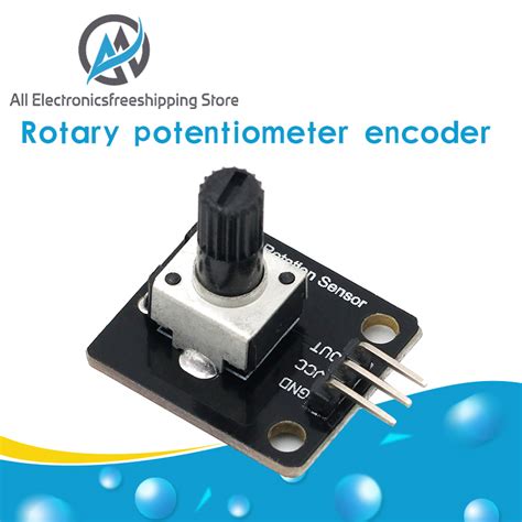Rotary Potentiometer Analog Knob Module For Raspberry Pi Arduino Electronic Blocks Rv09 Rotary