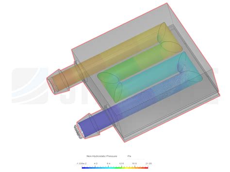 Heat Sink Block Cfd By Uronell Simscale