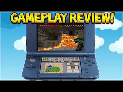 Minecraft 3ds Edition Gameplay Review Honest Opinion Minecraft 3ds Youtube
