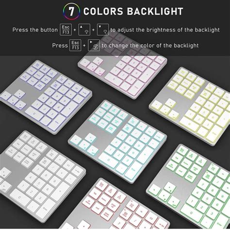 Generic Computers Laptops Parts Bluetooth Backlit Numeric Keypad Wireless Poshmark