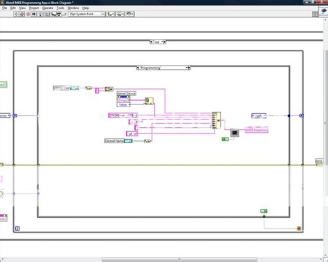 Test Engineering PLC And Labview Programming ATMEL Microprocessors With LabVIEW