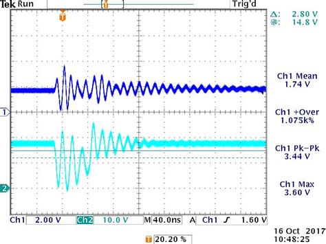 LM Odd Input Snap Across P CH FET That Prevents Regulation With A Vin Above V Power