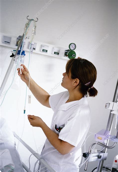 Intravenous Drip Stock Image M Science Photo Library
