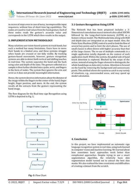 Hand Gesture Recognition System Using Holistic Mediapipe Pdf