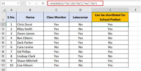 Excel And Function How To Use