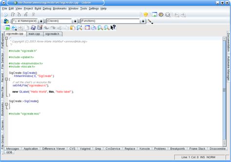 Developmenttutorialskde3qt Designer And Kdevelop 30 For Beginners