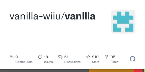 Github Vanilla Wiiuvanilla