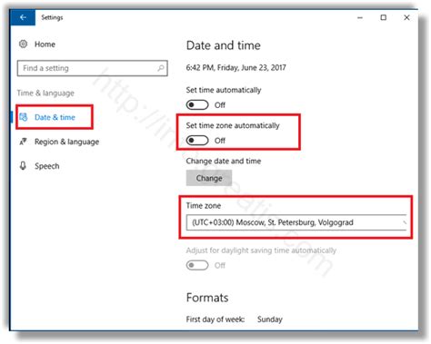 How To Set Windows To Update Time Zone Automatically