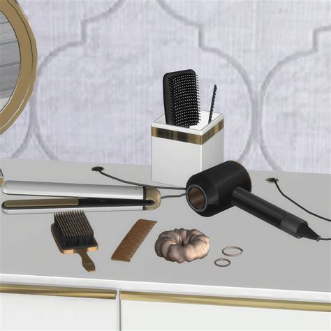 Luxe Hair Tools Set The Sims 4 Build Buy Curseforge