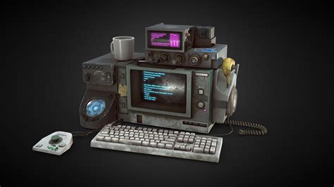 Cyberpunk Hacking Device Gap Final Assignment 3d Model By Alina Roessner Thennediel