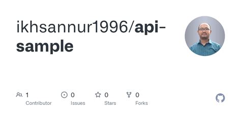 Github Ikhsannur1996api Sample