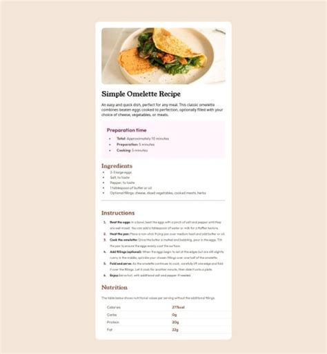 Frontend Mentor Recipe Page Using Html And Css Coding Challenge Solution