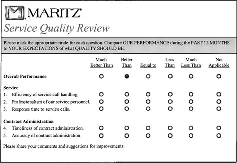Example Of Customer Satisfaction Survey Questionnaire Download