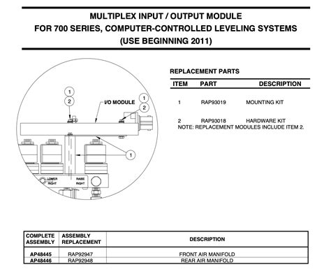 Hwh Multiplex Inputoutput Module Ap48445 Northwest Rv Supply