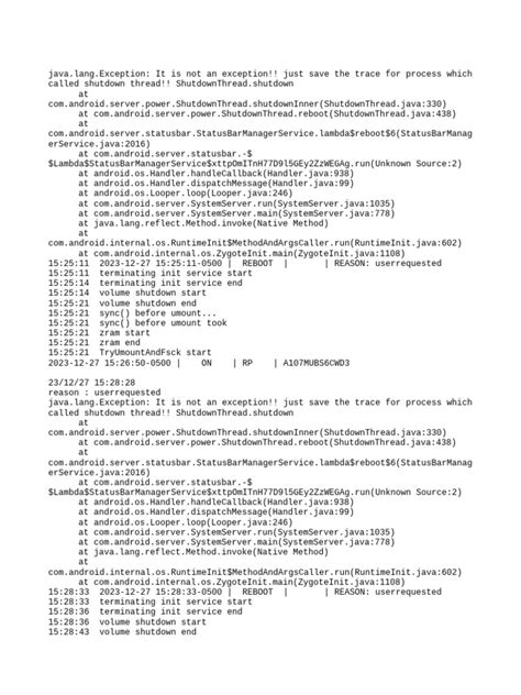 power off reset reason pdf java programming language system
