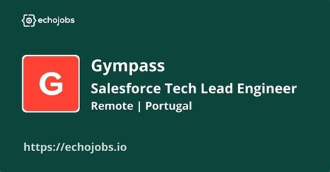 Hiring Salesforce Tech Lead Engineer Remote Portugal Javascript Java