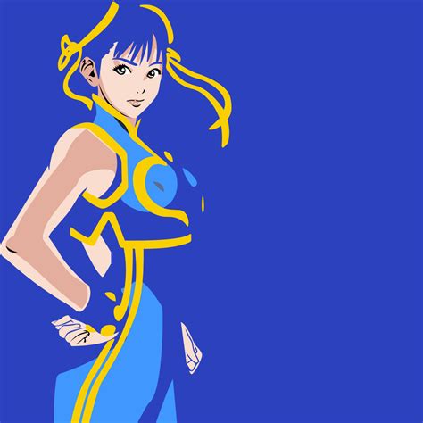 Chun Li Vector Behance