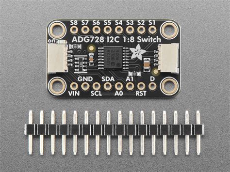 Adafruit Adg728 1 To 8 Analog Matrix Switch Stemma Qt Id 5899