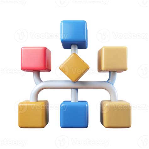 Beautiful Traditional Decision Making Process Flowchart Circular Design Isolated Premium