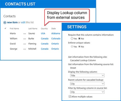 Cascaded Lookup Column For Sharepoint Download Softpedia