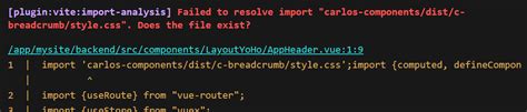 假如样式文件不存在 Issue vbenjs vite plugin style import GitHub