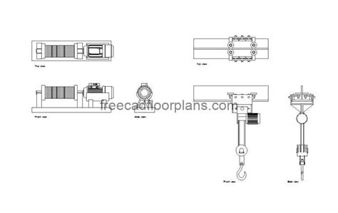 Winch Free Cad Drawings