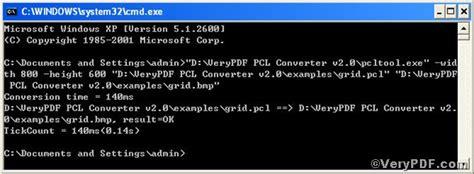 Convert Pcl To Bitmap And Set Page Size Via Command Line Verypdf Knowledge Base