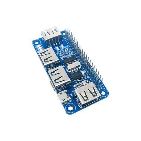 Ports USB HUB HAT Extension Board For Raspberry Pi Xpart Electronic