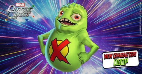 Piecing Together Marvel Puzzle Quest Doop Green One Marvel