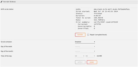 BTRFS Errrors On Pool On New Hardware General Support Unraid
