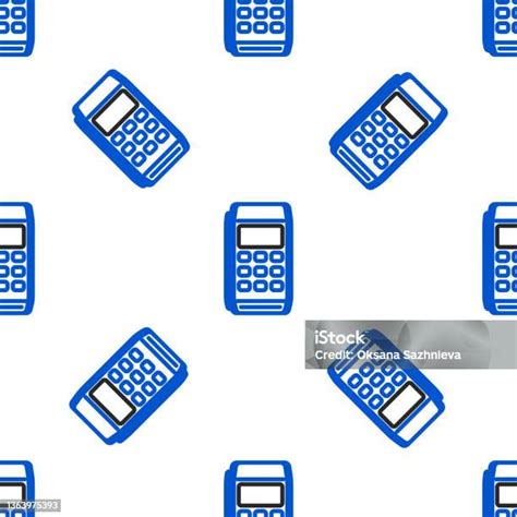 라인 포스 단말 아이콘은 흰색 배경에 원활한 패턴을 격리 지불 터미널 트랜잭션 카드로 지불합니다 다채로운 개요 개념 벡터 계산대에 대한 스톡 벡터 아트 및 기타 이미지
