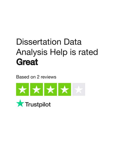 Dissertation Data Analysis Help Reviews Read Customer Service Reviews