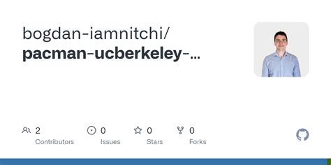 GitHub Bogdan Iamnitchi Pacman Ucberkeley Projects