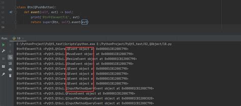 011pyqt5qobject基类事件机制pyqt实现qpushbutton的pressed事件重写 Csdn博客