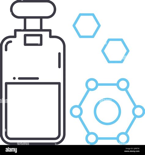 Scientific Research Lab Line Icon Outline Symbol Vector Illustration Concept Sign Stock