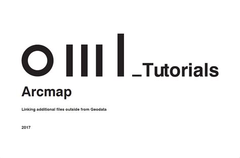 Arcmap Linking Additional Files Outside From Geodata Digital Research Hub Old Oml Site