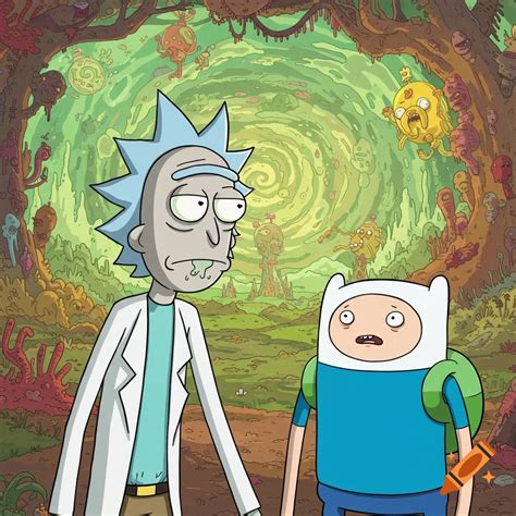Rick And Morty Created On Craiyon