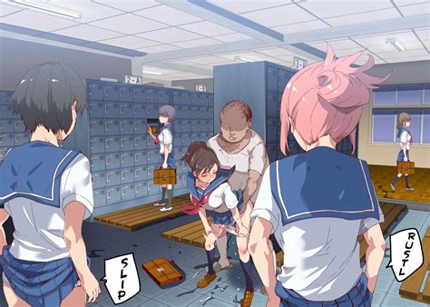 Rule 34 1boy 2d 3girls Absurd Res Absurdres Against Wall Age