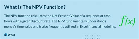 npv function formula examples how to calculate npv in excel wall