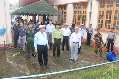 မွန်ပြည်နယ်ဝန်ကြီးချုပ် ဦးအောင်ကြည်သိန်း မော်လမြိုင်မြို့