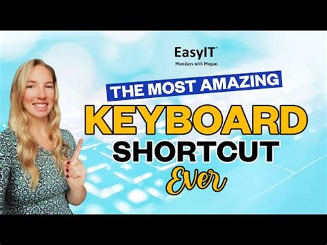 Windows Keyboard Shortcut Amazing Tech Tip