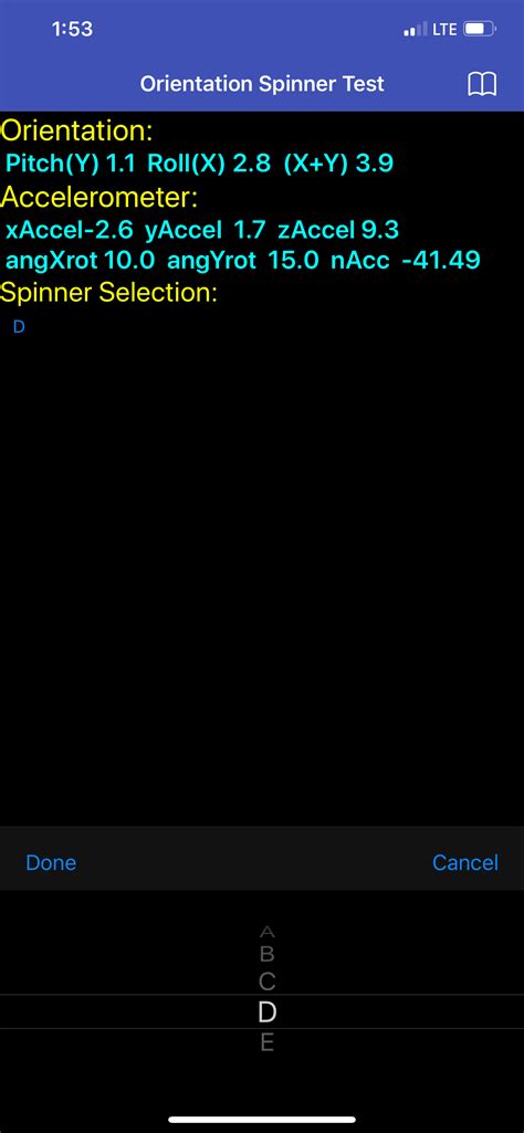 Accelerometer And Orientationsensor Comparison Of Android Versus Ios