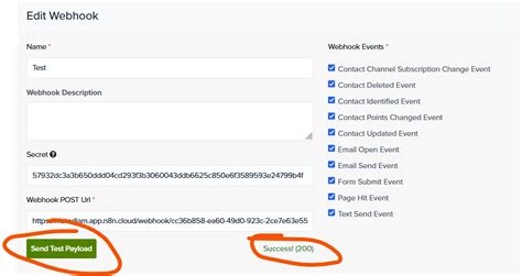 Activation Of Webhook Workflow Not Working Questions N8n Community