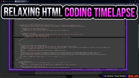 Coding Timelapse With Relaxing Music Sxlar Archives Dev Log Pt 3