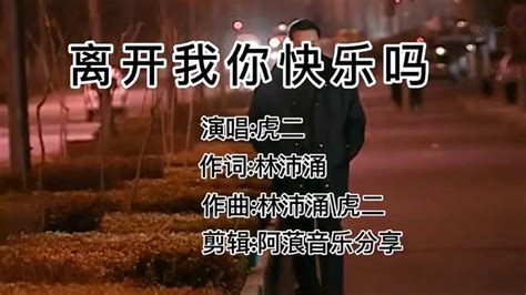 虎二《离开我你快乐吗》离开我你有没有，得到想要的快乐 音乐视频 搜狐视频