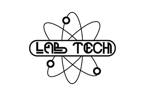 Lab Tech Logo SVG Cut File By Creative Fabrica Crafts Creative Fabrica