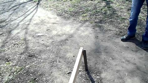 9 Как выглядит угол будущего здания после разбивки 8.04.14 Д-44 - YouTube