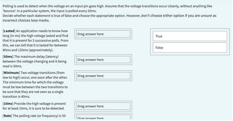 Polling Is Used To Detect When The Voltage On An