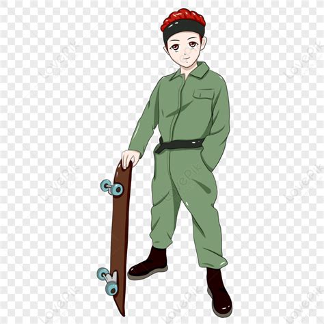 십대 스케이트 보드 타기 Png 일러스트 무료 다운로드 Lovepik