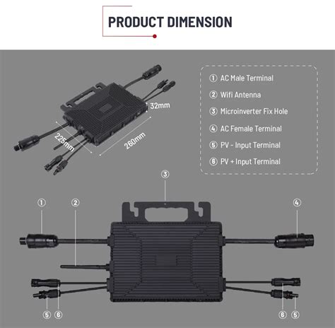 Microinverter 800w Power Micro Inverter 0 8kw Pure Sine Wave Dc Ac Inversor Solar 220v 230v